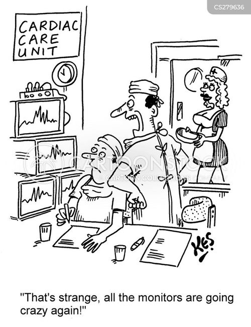 Heart Monitor Cartoons and Comics - funny pictures from CartoonStock