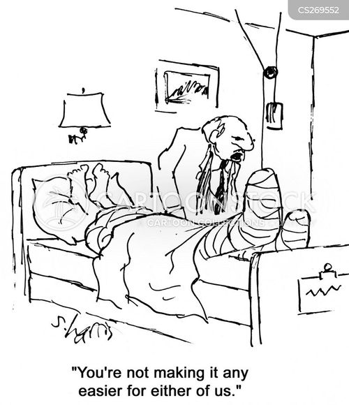 Plaster Cast Cartoons and Comics - funny pictures from CartoonStock