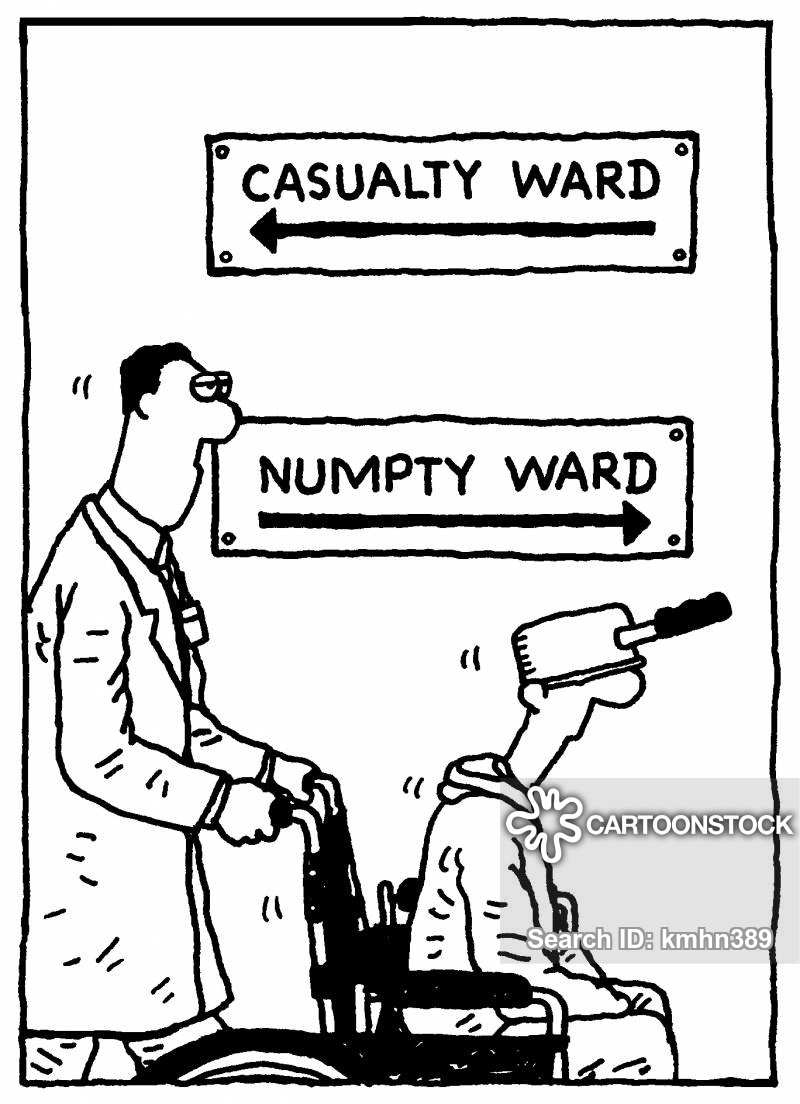 Freak Injury Cartoons and Comics - funny pictures from CartoonStock