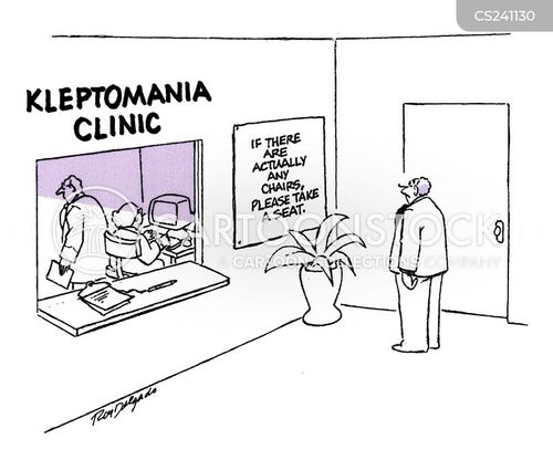 Kleptomania Cartoons and Comics - funny pictures from CartoonStock