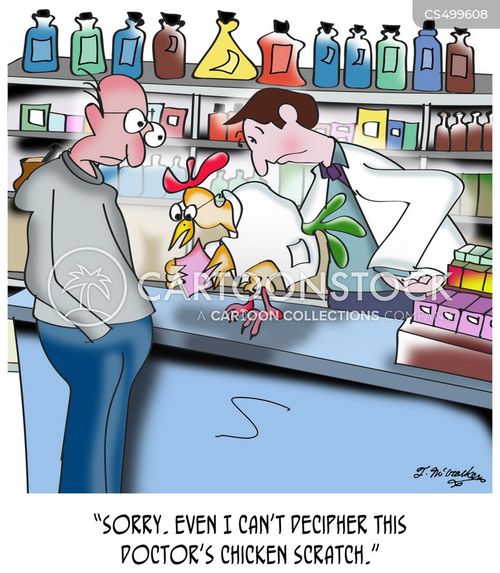 Bad Handwriting Cartoons and Comics - funny pictures from CartoonStock