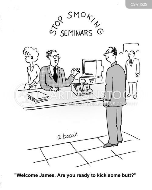 Nicotine Addiction Cartoons and Comics - funny pictures from CartoonStock