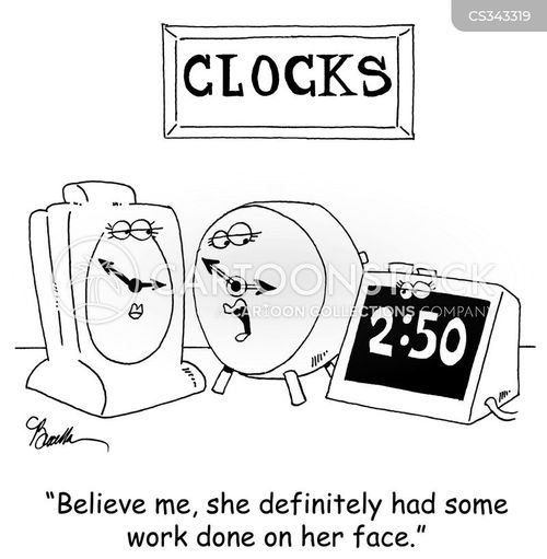 Telling The Time Cartoons and Comics - funny pictures from CartoonStock