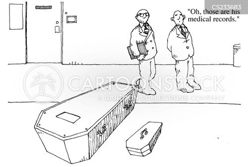 Medical Records Cartoons and Comics - funny pictures from CartoonStock