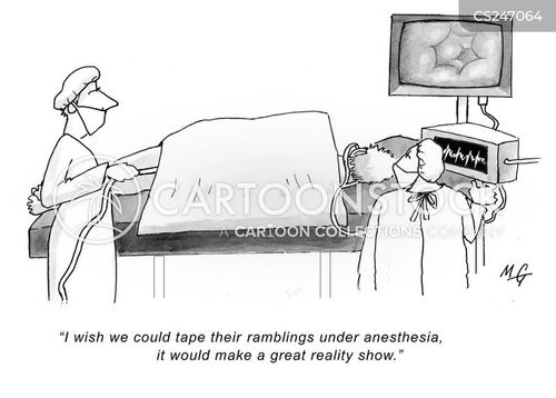 Anesthesia Doctor Cartoon