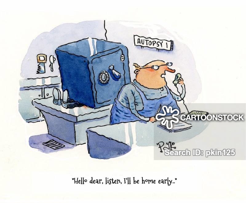 Suspicious Death Cartoons and Comics - funny pictures from CartoonStock