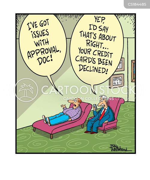 Card Declined Cartoons and Comics - funny pictures from CartoonStock