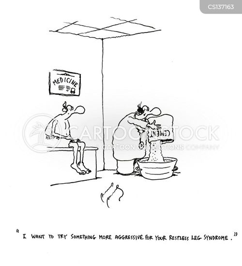 Restless Leg Syndrome Cartoons and Comics - funny pictures from ...