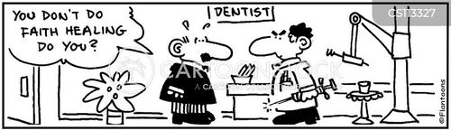 Faith Healing Cartoons and Comics - funny pictures from CartoonStock