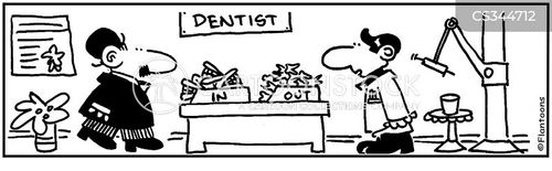 False Tooth Cartoons and Comics - funny pictures from CartoonStock