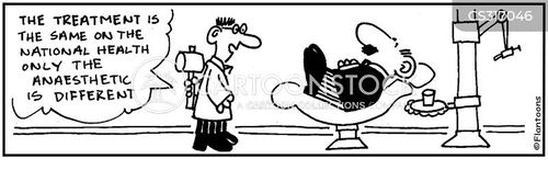 Root Canal Filling Cartoons and Comics - funny pictures from CartoonStock