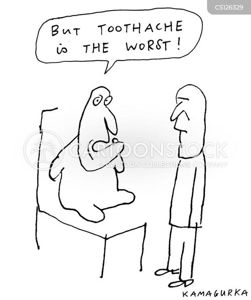 Toothache Cartoons and Comics - funny pictures from CartoonStock
