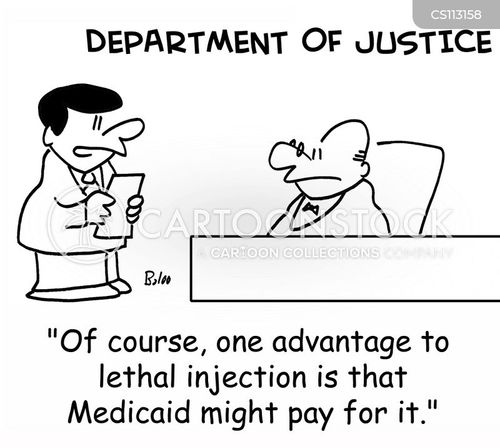 Lethal Injection Cartoons and Comics - funny pictures from CartoonStock