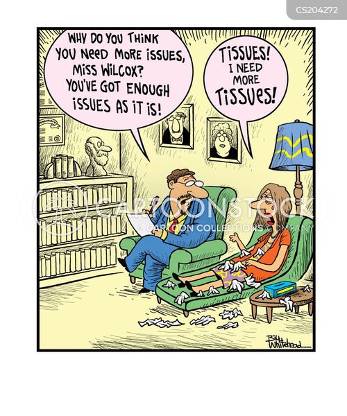 Tissue Cartoons and Comics - funny pictures from CartoonStock