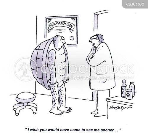 Skin Diseases Cartoons and Comics - funny pictures from CartoonStock