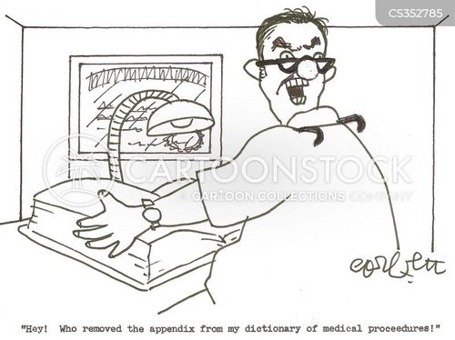 Medical Dictionary Cartoons and Comics - funny pictures from CartoonStock