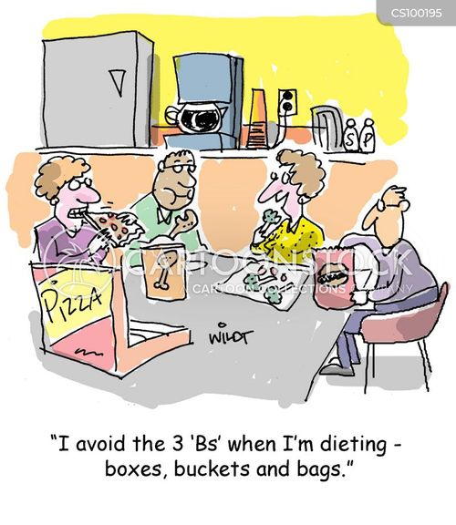 Eat Less Cartoons and Comics - funny pictures from CartoonStock