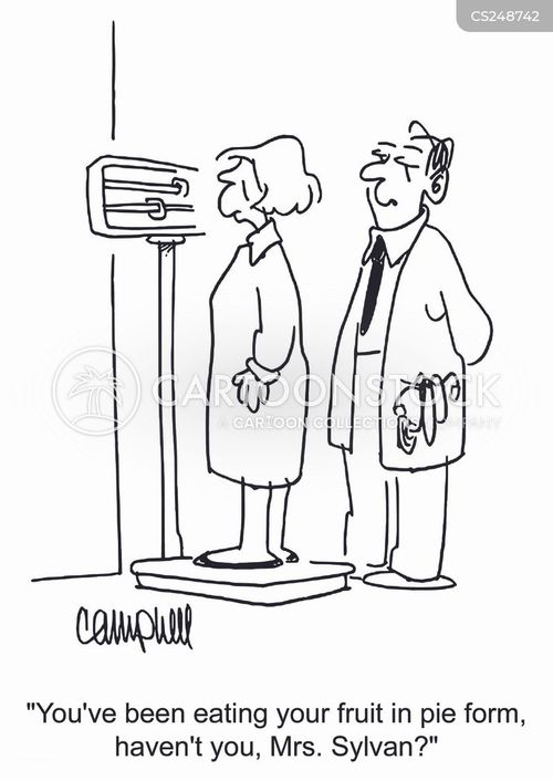 Gaining Weight Cartoons and Comics - funny pictures from CartoonStock
