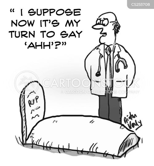 Say Ahh Cartoons and Comics - funny pictures from CartoonStock