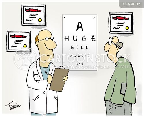 Optometry Practice Cartoons and Comics - funny pictures from CartoonStock
