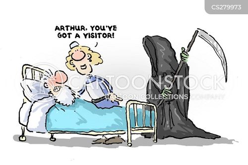 Visiting Time Cartoons and Comics - funny pictures from CartoonStock