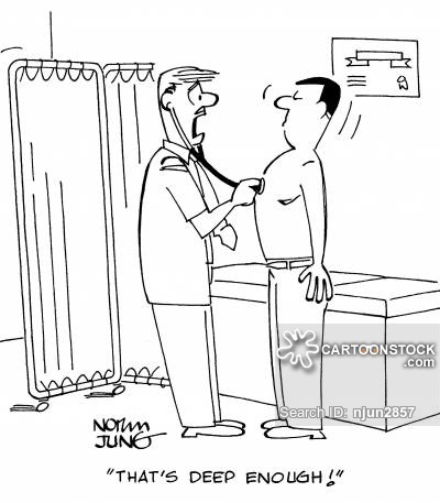 Deep Breath Cartoons and Comics - funny pictures from CartoonStock