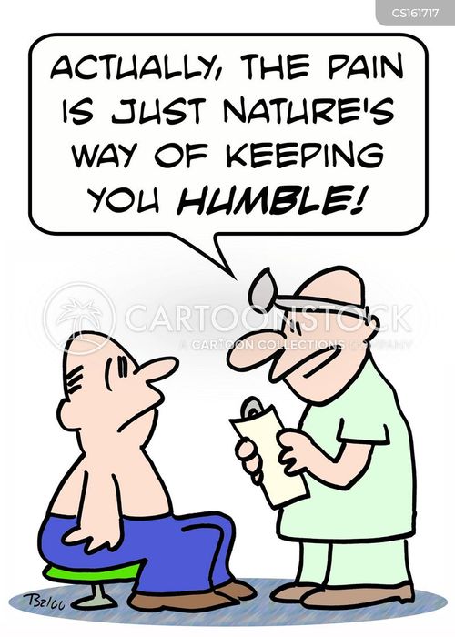 Humbleness Cartoons and Comics - funny pictures from CartoonStock