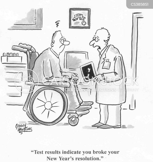Broken Resolution Cartoons and Comics - funny pictures from CartoonStock