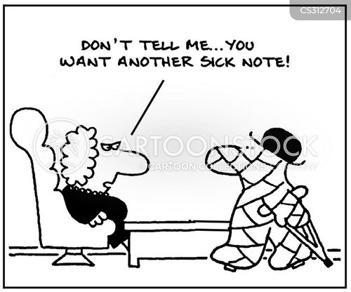 Fit Note Cartoons and Comics - funny pictures from CartoonStock