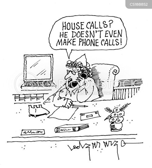 House Call Cartoons and Comics - funny pictures from CartoonStock