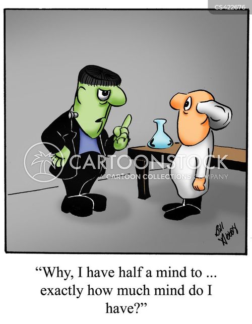 Victor Frankenstein Cartoon