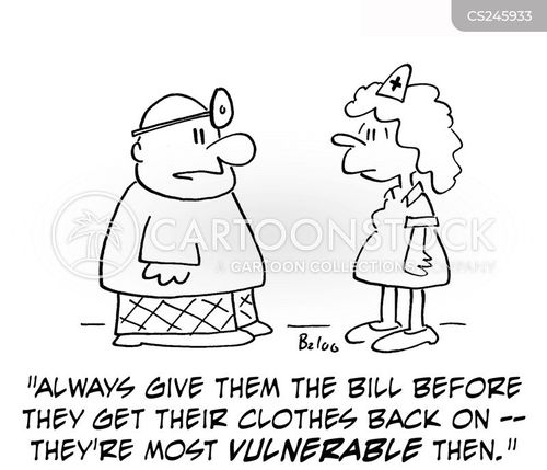 Vulnerability Cartoons and Comics - funny pictures from CartoonStock