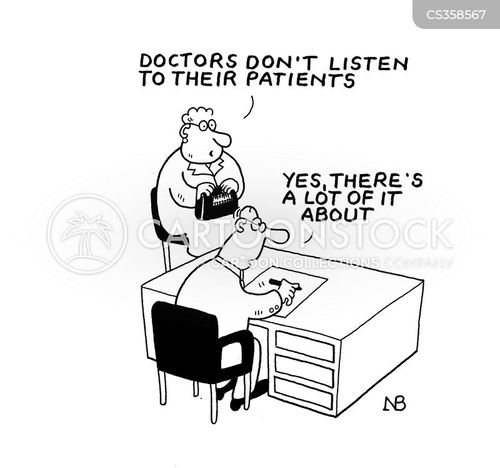 Listening To Patients Cartoons and Comics - funny pictures from ...