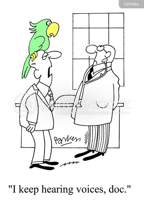 Little Voices Cartoons and Comics - funny pictures from CartoonStock