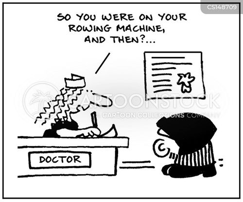 Rowing Machine Cartoons and Comics - funny pictures from CartoonStock