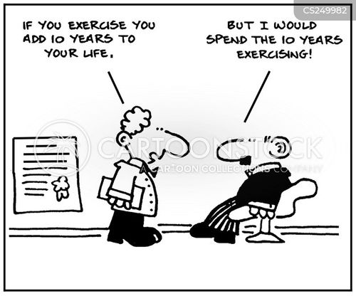 Fit And Healthy Cartoons and Comics - funny pictures from CartoonStock