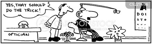 Improve Eyesight Cartoons and Comics - funny pictures from CartoonStock
