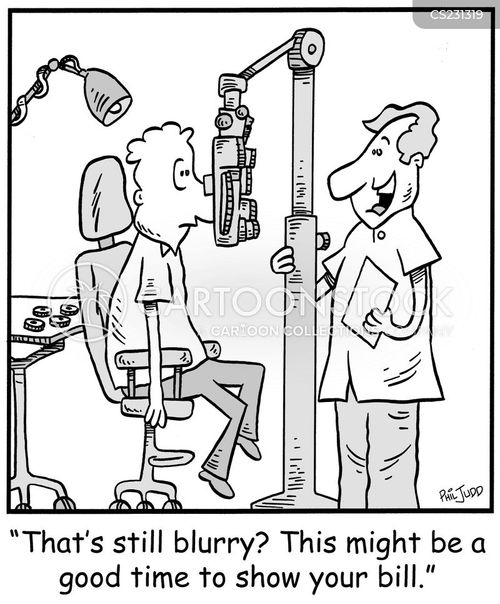 Blurred Vision Cartoons and Comics - funny pictures from CartoonStock