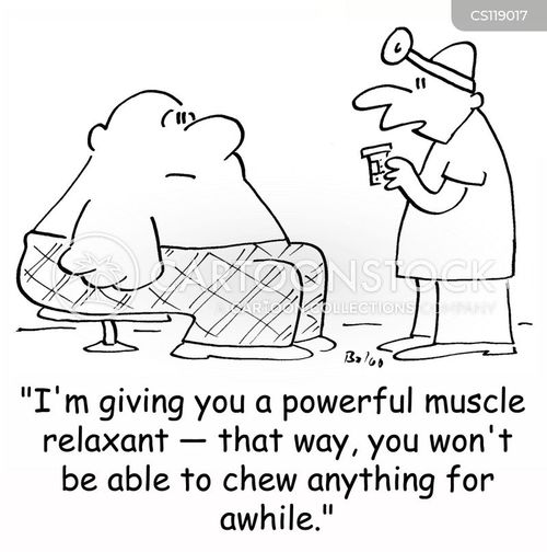 Muscle Relaxant Cartoons and Comics - funny pictures from CartoonStock