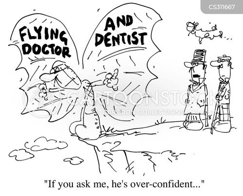 Flying Doctor Cartoons and Comics - funny pictures from CartoonStock