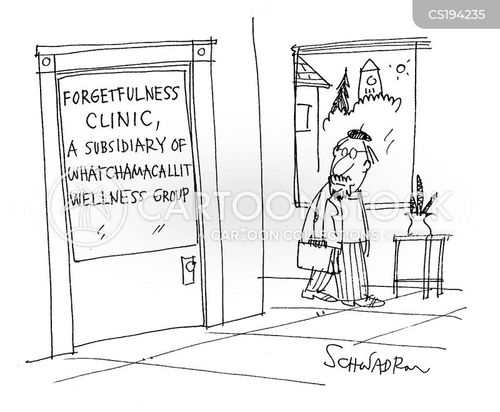 Bad Memory Cartoons and Comics - funny pictures from CartoonStock