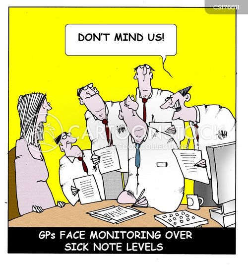 Sick Note Cartoons and Comics - funny pictures from CartoonStock