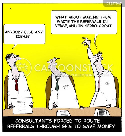 Healthcare Referral Cartoons and Comics - funny pictures from CartoonStock
