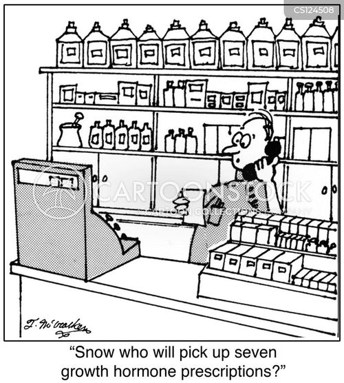 Growth Hormone Cartoons and Comics - funny pictures from CartoonStock