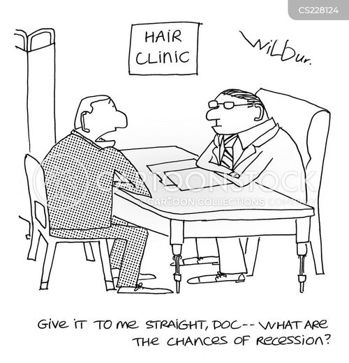 Recede Cartoons and Comics - funny pictures from CartoonStock