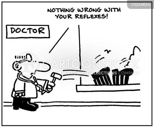 Patellar Reflexes Cartoons and Comics - funny pictures from CartoonStock