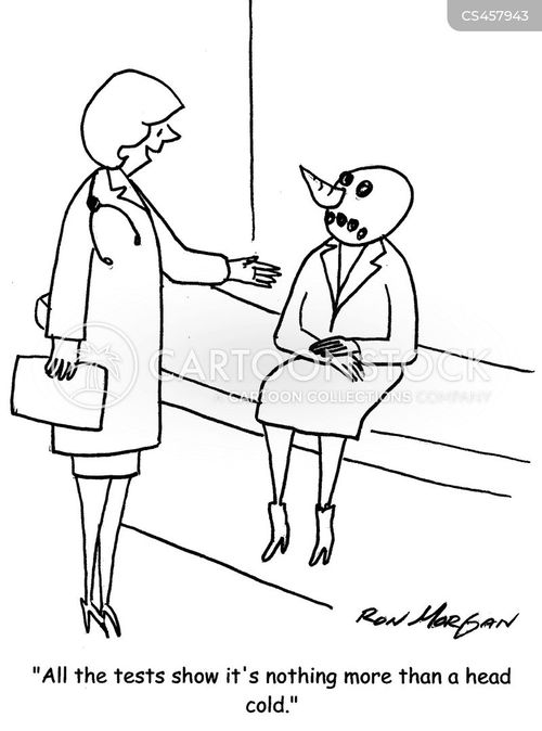 Head Cold Cartoons and Comics - funny pictures from CartoonStock