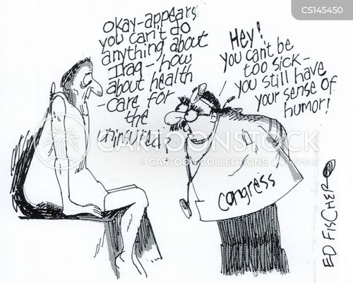 Uninsured Patients Cartoons and Comics - funny pictures from CartoonStock