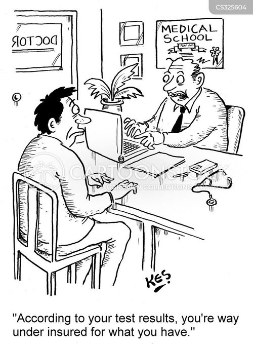 Medical Results Cartoons and Comics - funny pictures from CartoonStock