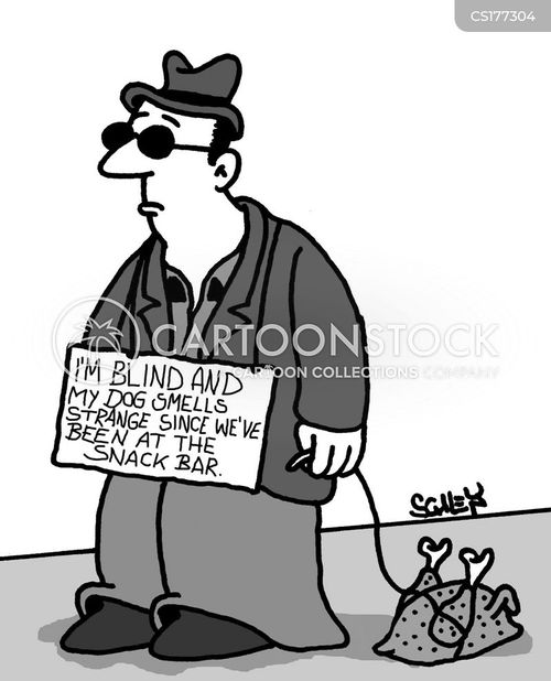 Guide Dog Cartoons and Comics - funny pictures from CartoonStock